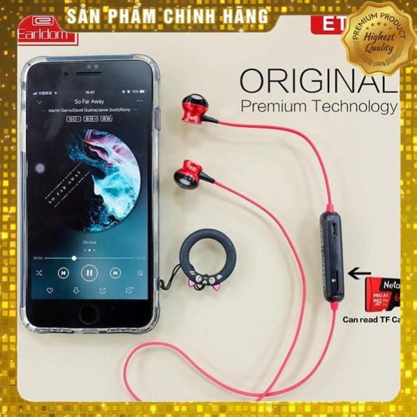 TAI NGHE BLUETOOTH EARLDOM BH31 ( 2 TAI, CÓ DÂY + KHE GẮN THẺ NHỚ ...
