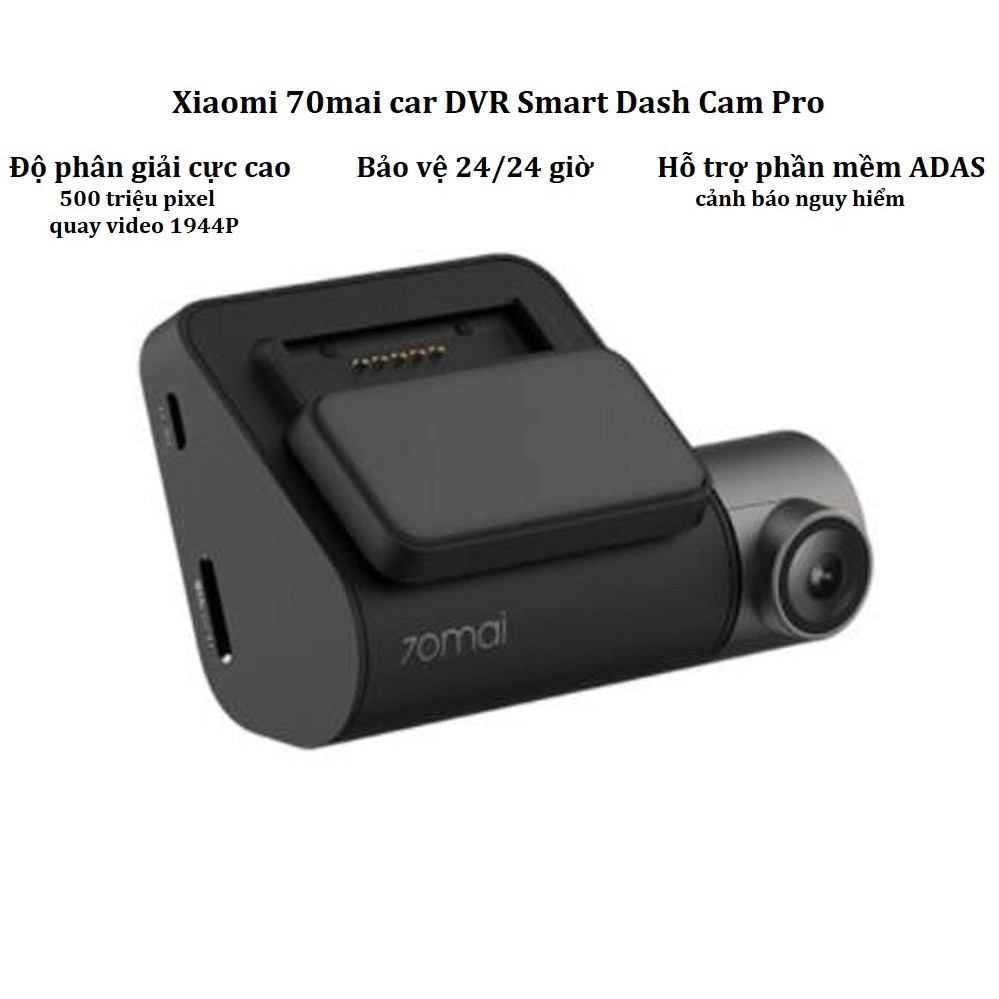CAMERA HÀNH TRÌNH XIAOMI 70MAI DASH CAM PRO (MIDRIVE D02) BẢN TIẾNG ANH ...