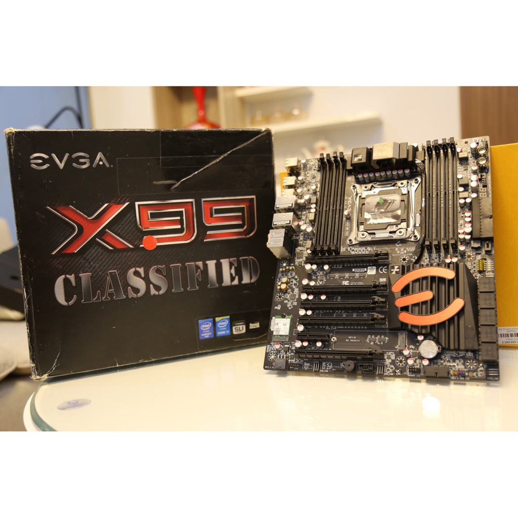 Bo mạch chủ EVGA X99 Classified Likenew Fullbox | Shopee Việt Nam