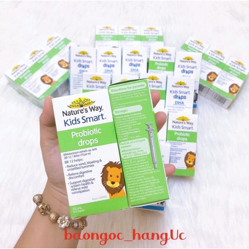 Nature's Way Kids Smart Drops Probiotic 20 ml | Shopee Việt Nam