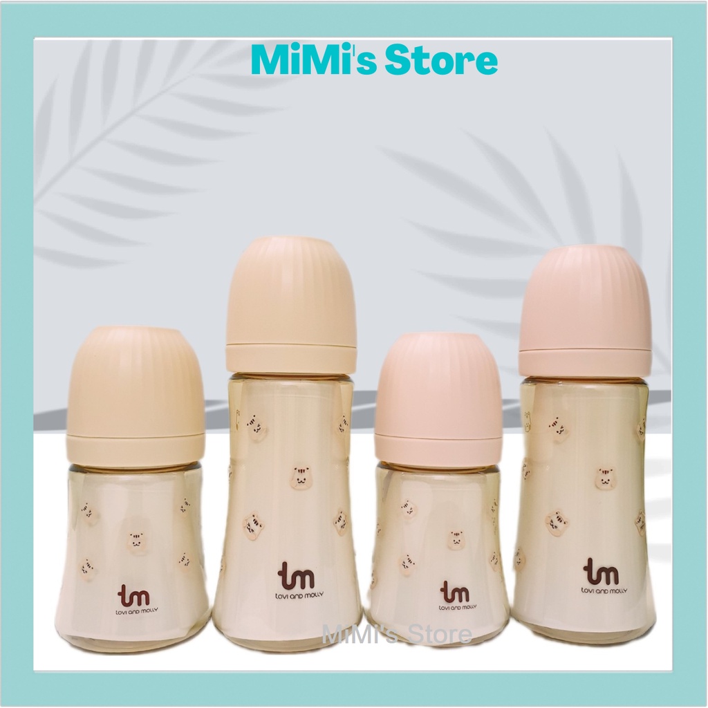 Bình Thỏ/ Sóc Tovi and Molly 180ml/280ml Hàn Quốc chính hãng | Shopee Việt Nam