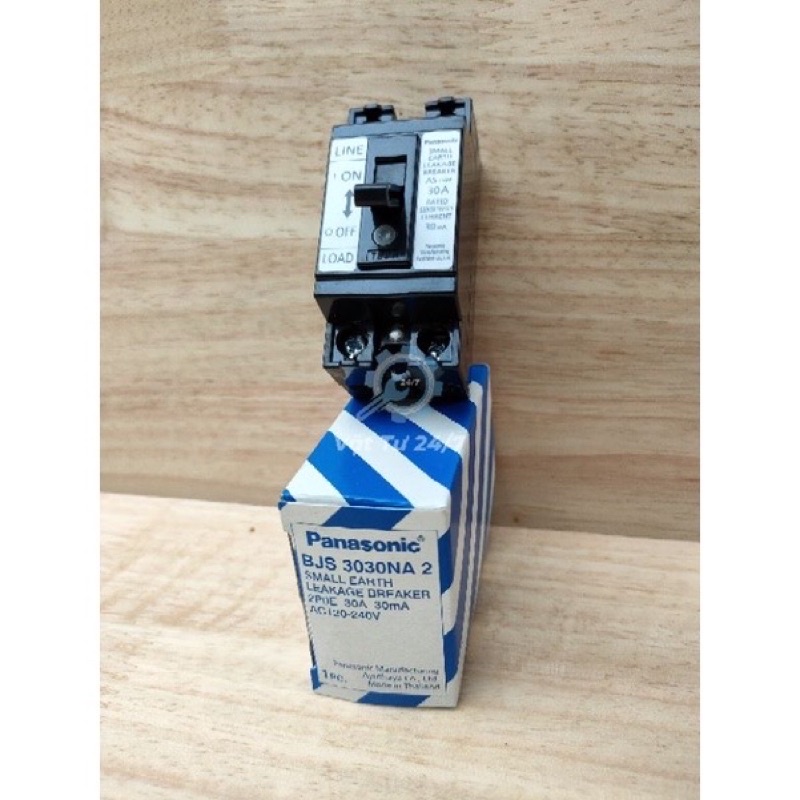 CB cóc chống giật Panasonic 30A BJS Atomat Cầu Dao Tự Động An Toàn ...