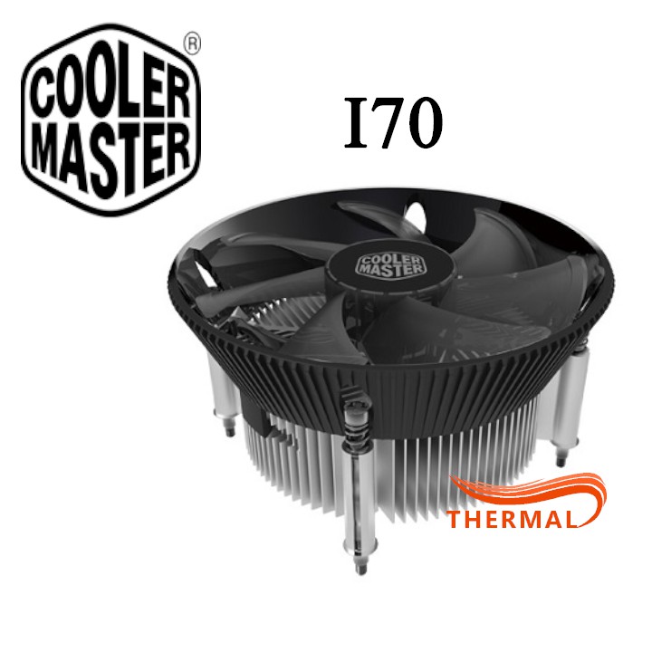 Quạt tản nhiệt Cpu Cooler Master I70 - Sức gió tốt, Quay êm | Shopee ...