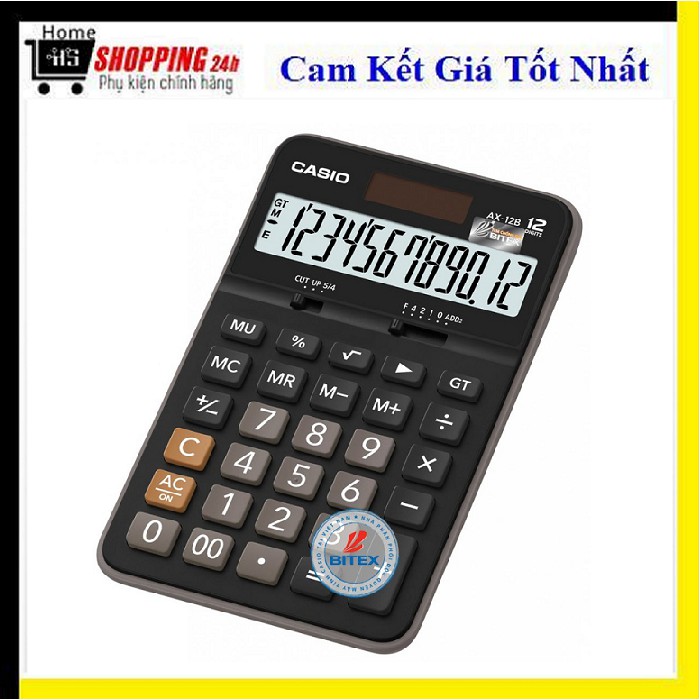 Máy Tính CASIO AX-12B Chính hãng® | Shopee Việt Nam