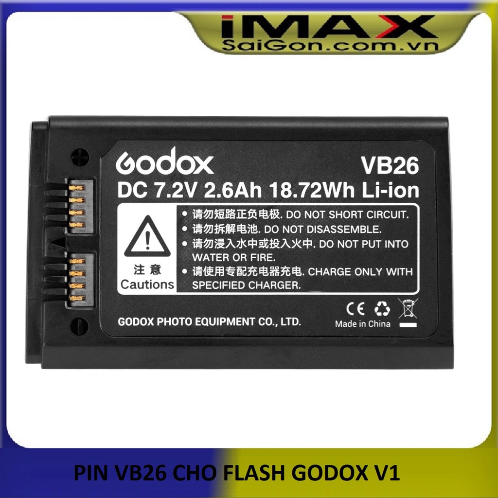 PIN VB26 CHO FLASH GODOX V1/ V860 III - HÀNG NHẬP KHẨU | Shopee Việt Nam