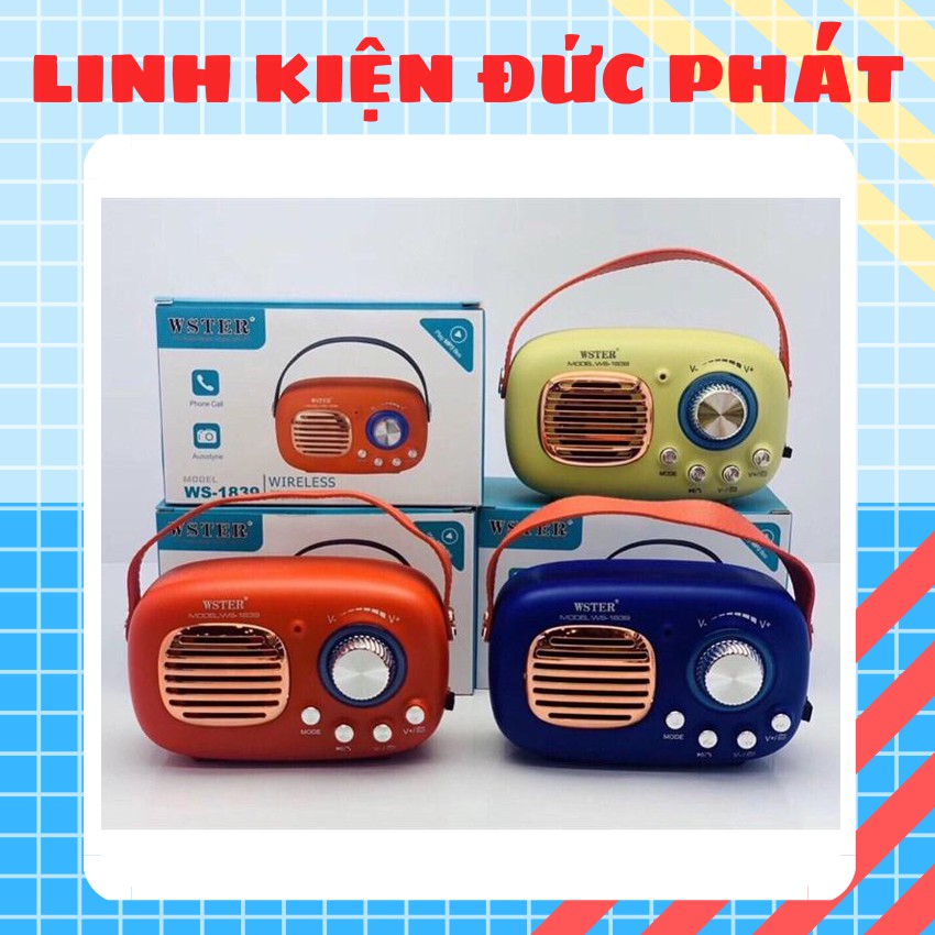 LOA BLUETOOTH WS-1839 | Shopee Việt Nam
