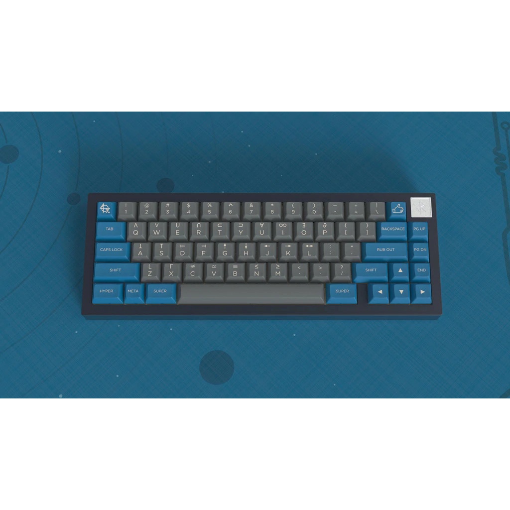Nút bàn phím keycap KAT Space Cadet alpha novelties 40% | Shopee Việt Nam