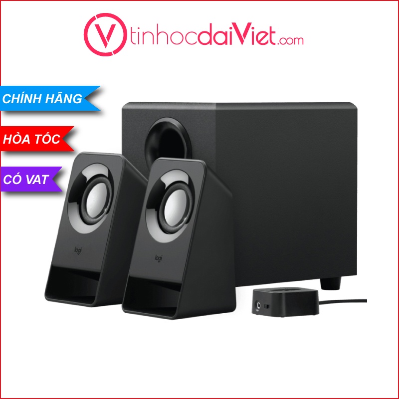 Loa Máy Tính Logitech Z213 (2.1, Màu Đen, 3.5mm) - Chính Hãng | Shopee ...
