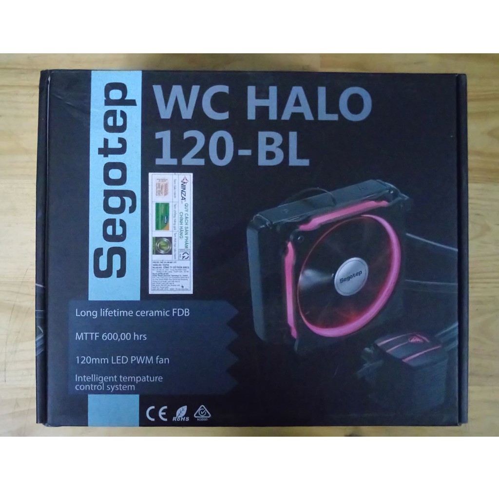 Tản Nhiệt Nước Halo 120-BL Red Led | Shopee Việt Nam
