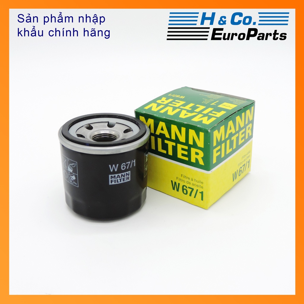 Lọc nhớt cho xe Kia Morning, Mazda 2, Mazda 3, Mazda CX-8, Hyundai Getz 1.1, Nissan X-Trail ...