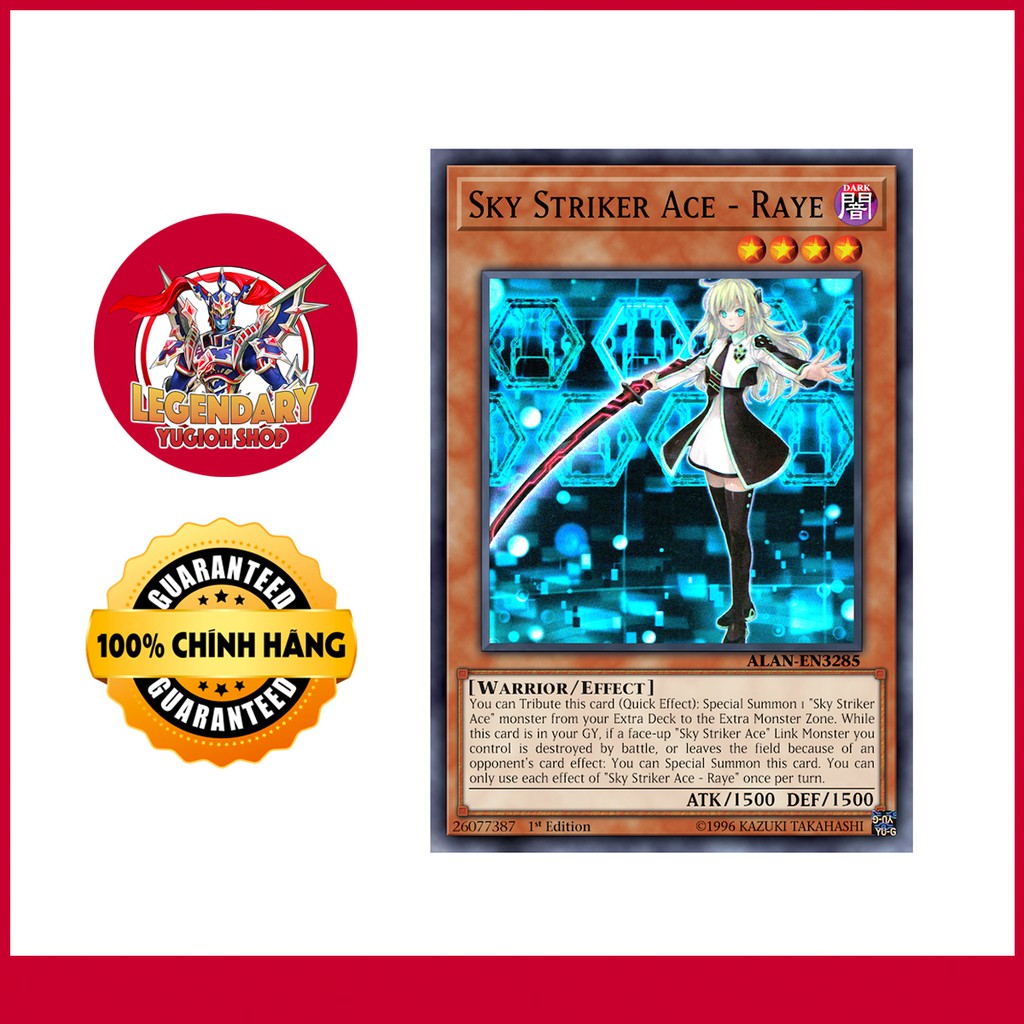[Thẻ Bài Yugioh Chính Hãng] Sky Striker Ace - Raye | Shopee Việt Nam