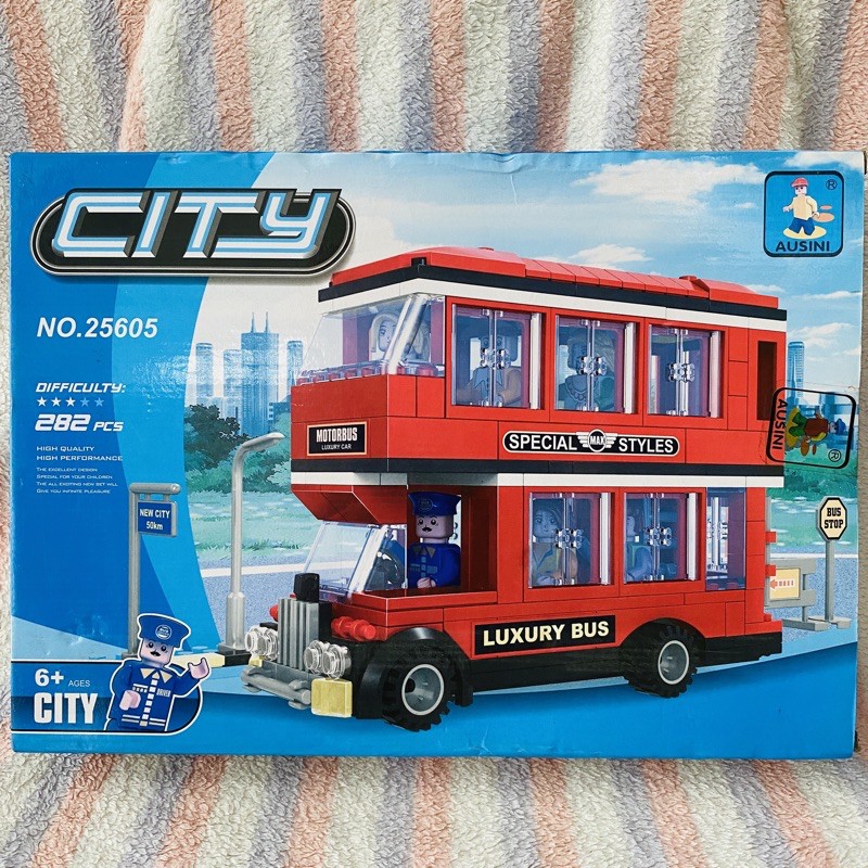 Lego lắp ráp xe bus 2 tầng | Shopee Việt Nam