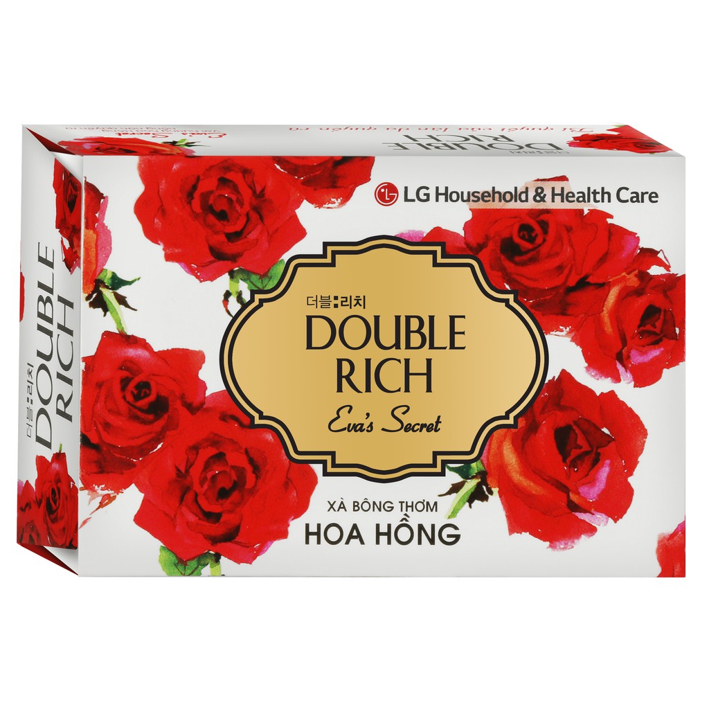 Xà Bông Cục Double Rich Hương Hoa Hồng 90g | Shopee Việt Nam