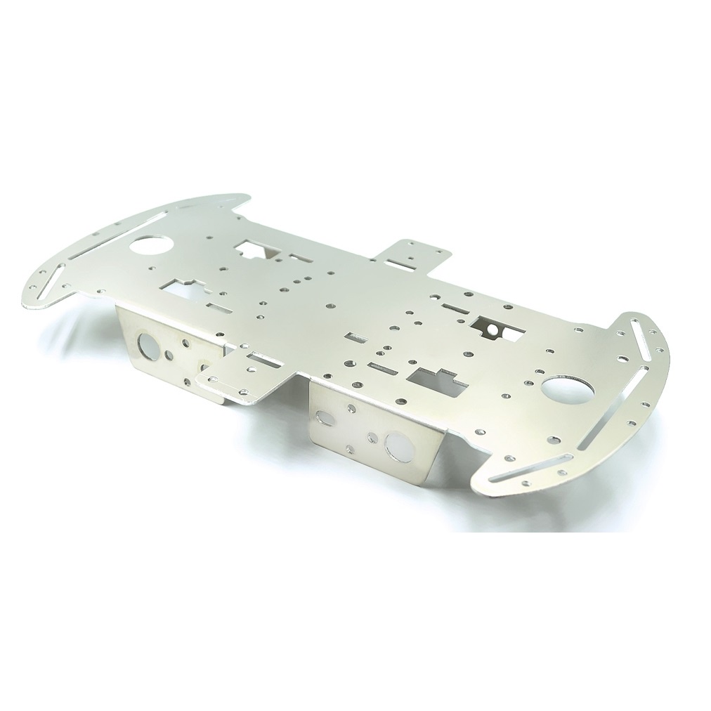 Khung xe robot bằng nhôm - Bánh xe đa hướng Mecanum 60mm (Thực hành ...