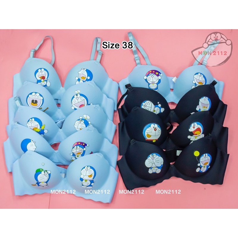 Áo ngực Doraemon Doremon su bra không gọng mút mỏng nâng ngực | Shopee ...