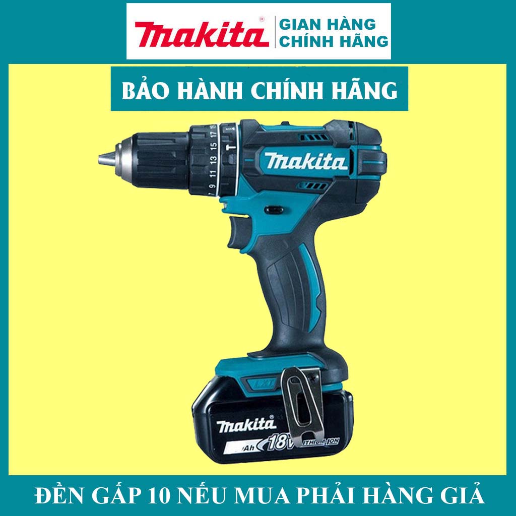 [Chính Hãng] Máy Khoan Bắt Vít Dùng Pin Makita DHP482 (18V), Giá Đại Lý Cấp 1 | Shopee Việt Nam