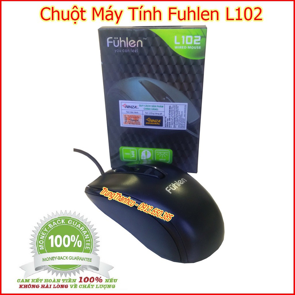 Chuột Máy Tính Fuhlen L102 | Shopee Việt Nam