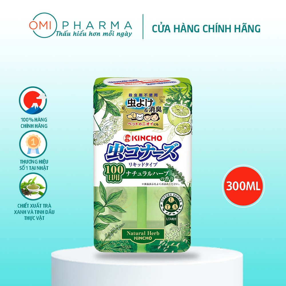 Hộp Làm Thơm Phòng Và Đuổi Muỗi Kincho Dạng Dung Dịch 100 Ngày (Hương Cỏ Đồng Nội) | Shopee Việt Nam