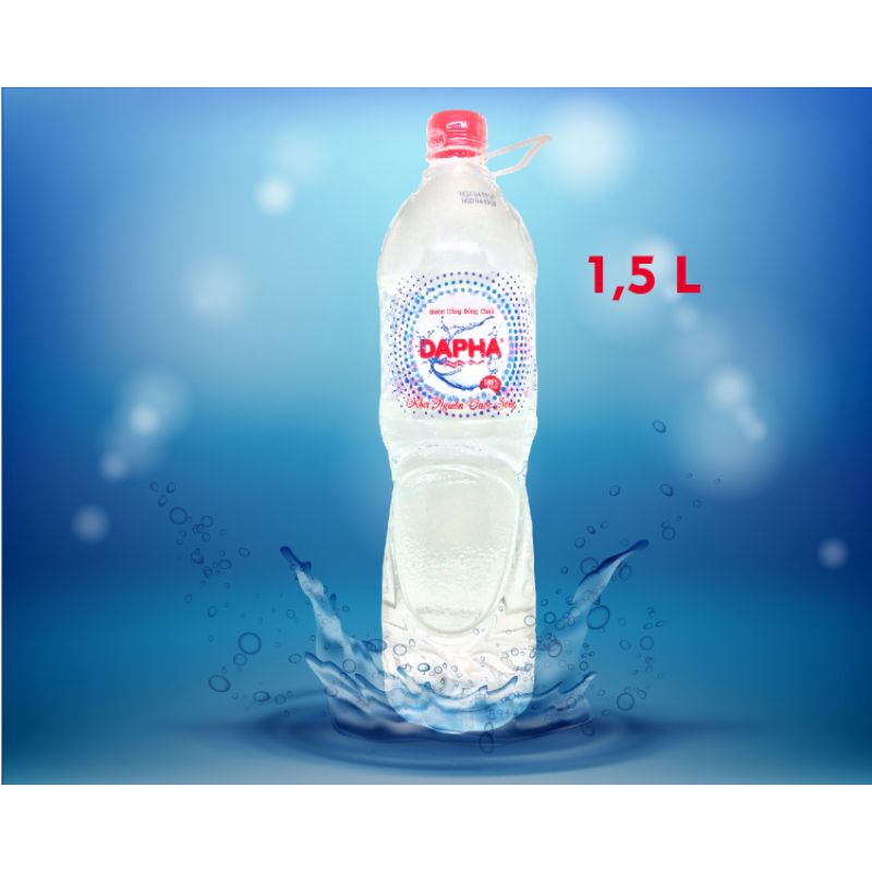 Nước uống đóng chai Dapha 1.500ml x 12chai | Shopee Việt Nam