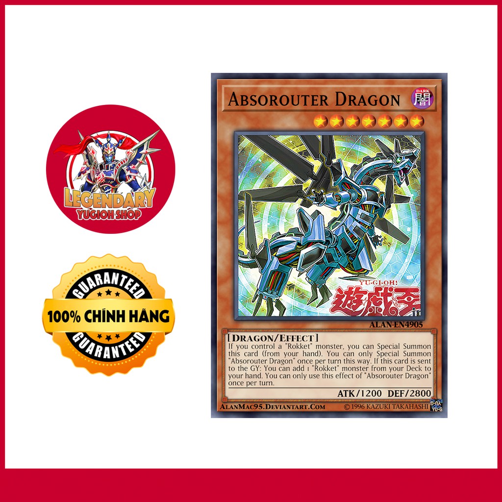 [EN][Thẻ Bài Yugioh Chính Hãng] Absorouter Dragon | Shopee Việt Nam