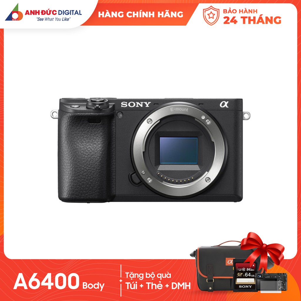 Máy ảnh Sony Alpha A6400 Body - Hàng phân phối chính hãng | Shopee Việt Nam