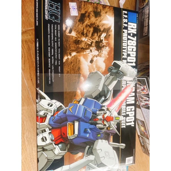 [BANDAI] HG 013 1/144 RX-78GP01 GUNDAM GP01 MÔ HÌNH ĐỒ CHƠI LẮP RÁP GUNDAM GUNPLA CHÍNH HÃNG ...