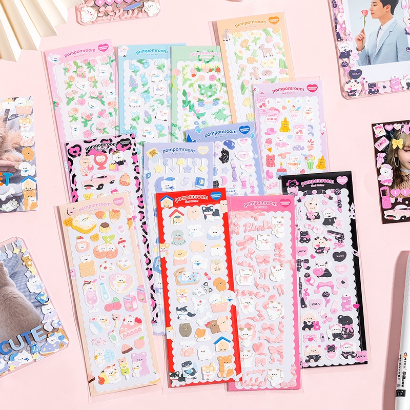 Hình Dán Stickers chi Tiết nhỏ lấp lánh Trang trí toploder/ảnh | Shopee ...
