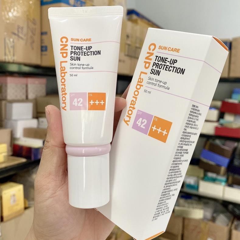 Tuýp kem chống nắng CNP Laboratory Tone Up Protection Sun SPF42/ PA++++ 50ml - Chuẩn chính hãng ...