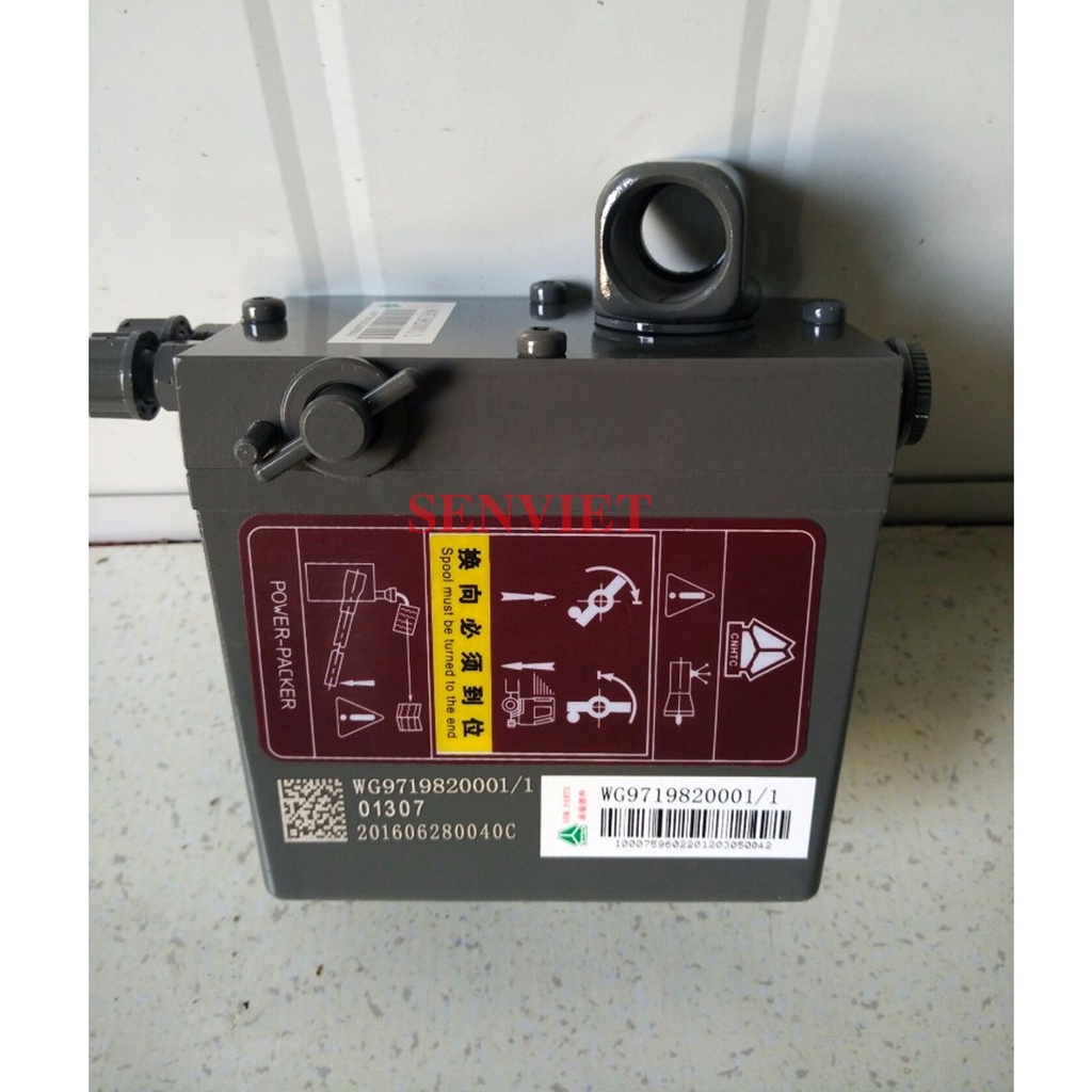 Kích Cabin Howo 336 371 (Sinotruk Howo 336 371 Cab lifting oil pump ...