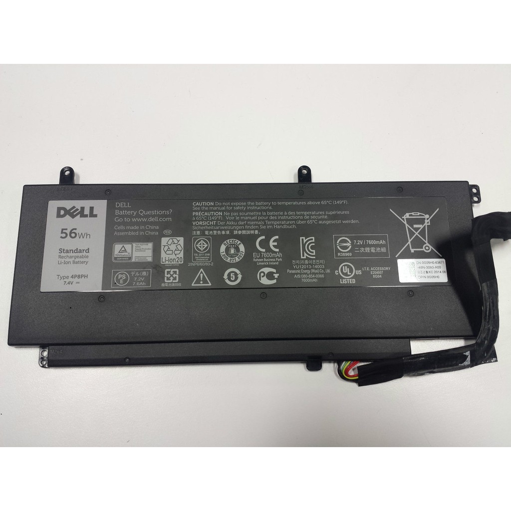 Pin laptop DELL Vostro 5459,Inspiron 7547,7548 (56WH) loại TỐT | Shopee ...