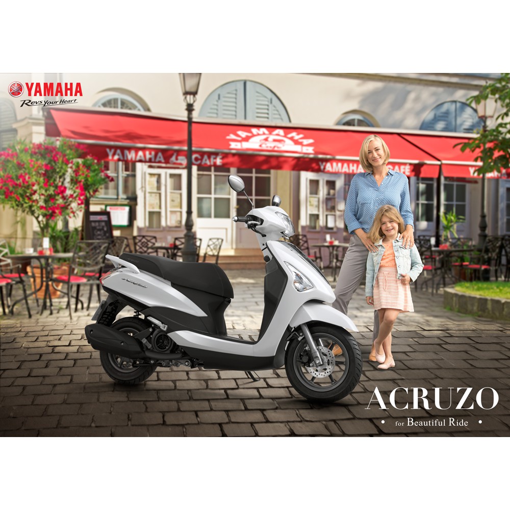 Xe Máy Yamaha Acruzo Deluxe (Phiên bản cao cấp) | Shopee Việt Nam
