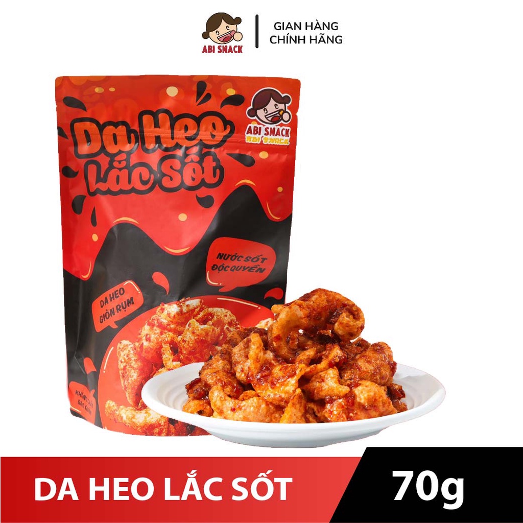 Da Heo Lắc Sốt Sa Tế Độc Quyền - Trọng lượng 70 Gam- Thương Hiệu Abi ...