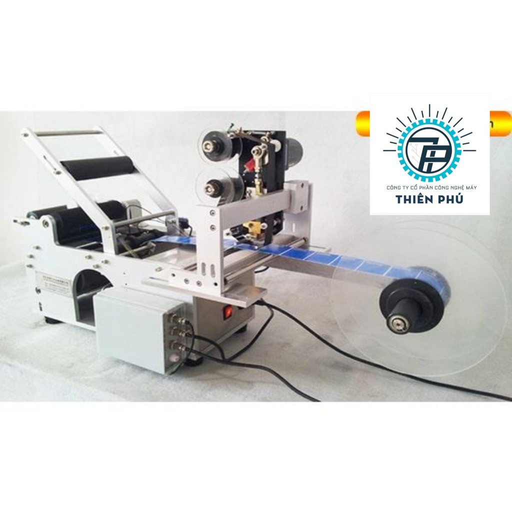 Máy dán decal chai tròn có in date | Shopee Việt Nam