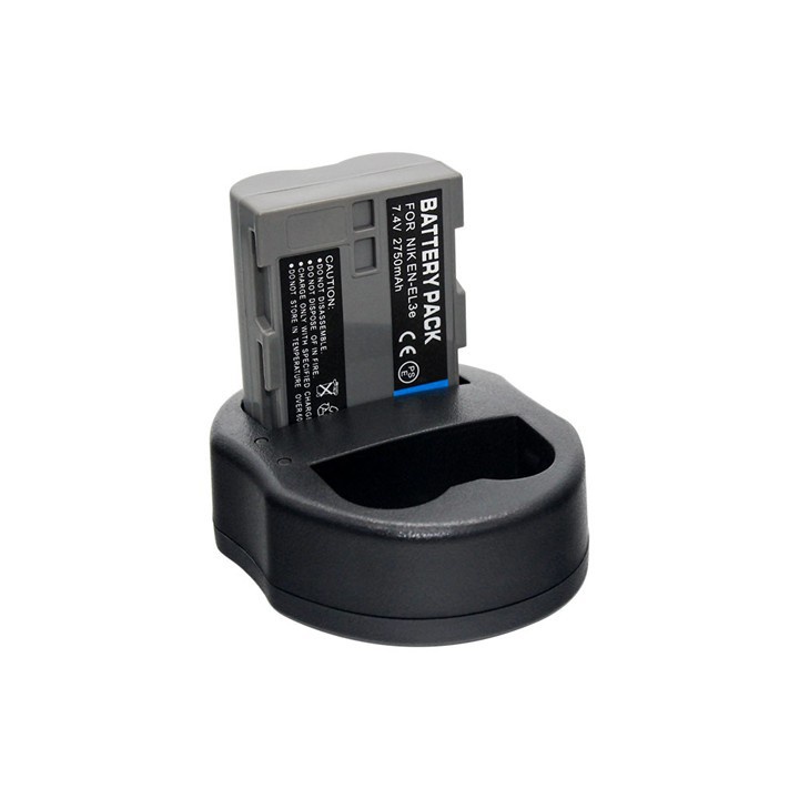 Pin, sạc kingma EN-EL3e cho máy ảnh Nikon D70,D70S,D80,D90,D200,D300 ...