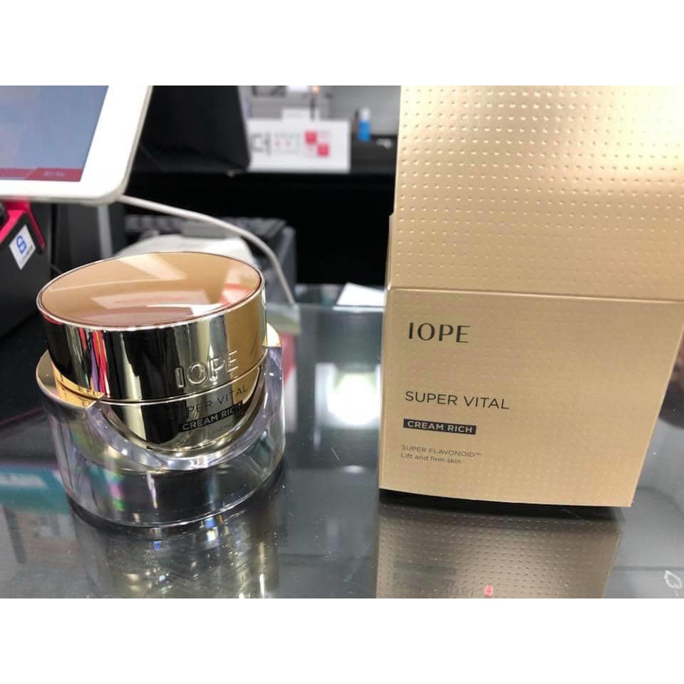 Kem chống lão hóa IOPE SUPER VITAL RICH CREAM MINI 14ml | Shopee Việt Nam