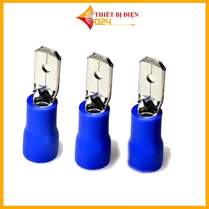 Gói 50 đầu cốt (cos) FDD5-250 loại tốt đầu cos ghim đực cái, cos nối ...