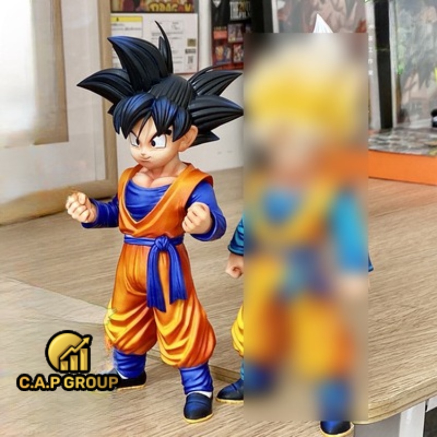 Mô Hình Dragon Ball Nhân Vật Songoten Và Trunks Ca Lích đeo Kiếm Có đầu Thay Thế Trong 7 Viên