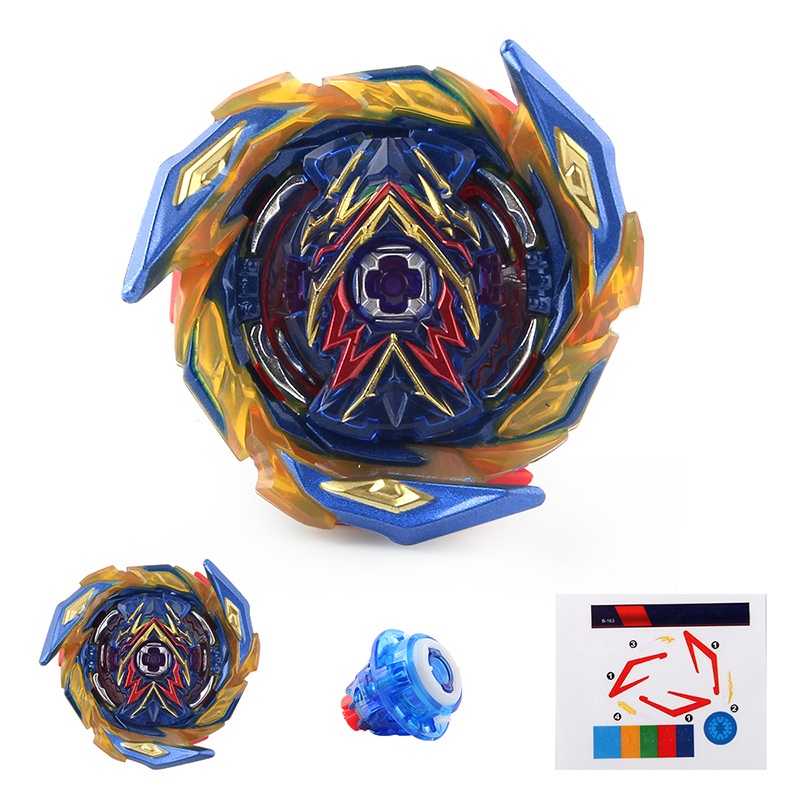 Đồ chơi con quay Beyblade Burst B187, kết hợp 2 tay phóng loại mới MQ ...