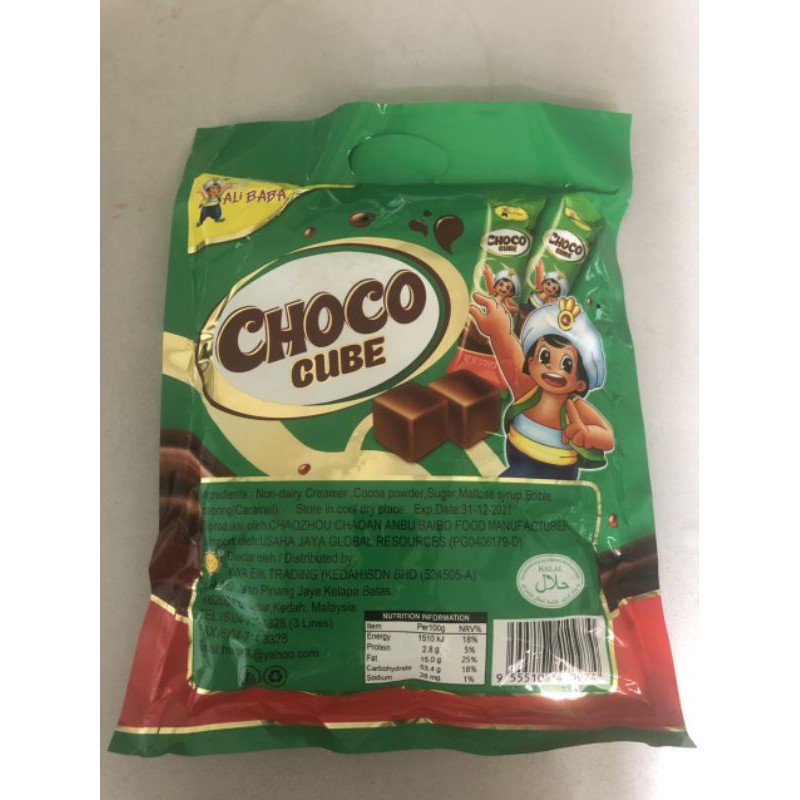 KẸO DINH DƯỠNG CHOCO CUBE MALAYSIA | Shopee Việt Nam