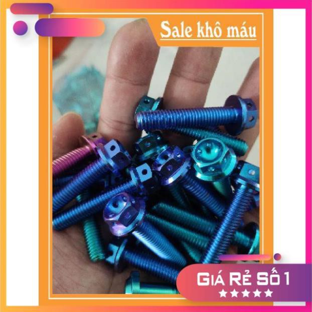 (GR5 XỊN LOẠI 1)ốc titan gr5 m8x40 gắn pas treo pô và ghi đông xe máy ...