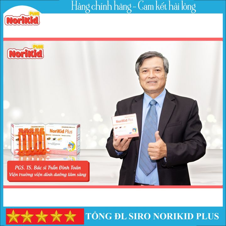 NORIKID PLUS – Siro Hỗ Trợ Tăng Sức Đề Kháng Cho Trẻ [CHÍNH HÃNG HỘP 20 ỐNG] NP08 | Shopee Việt Nam