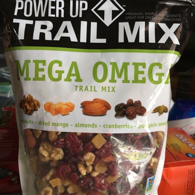 Hạt tổng hợp sấy khô Mega Omega Trail Mix 737g | Shopee Việt Nam