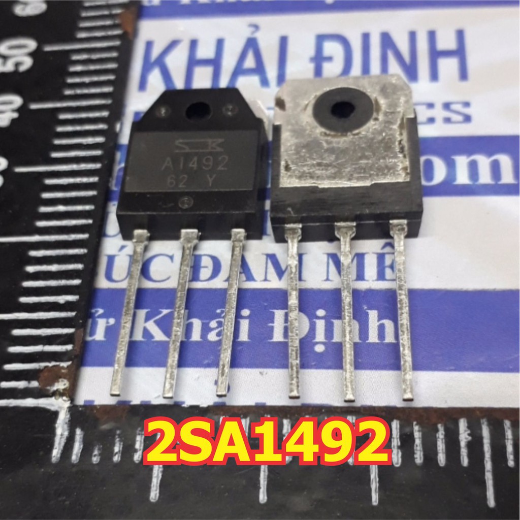 2 con 2SA1492 A1492 PNP transistor 180V 15A 130W TO-3P, transistor âm ...