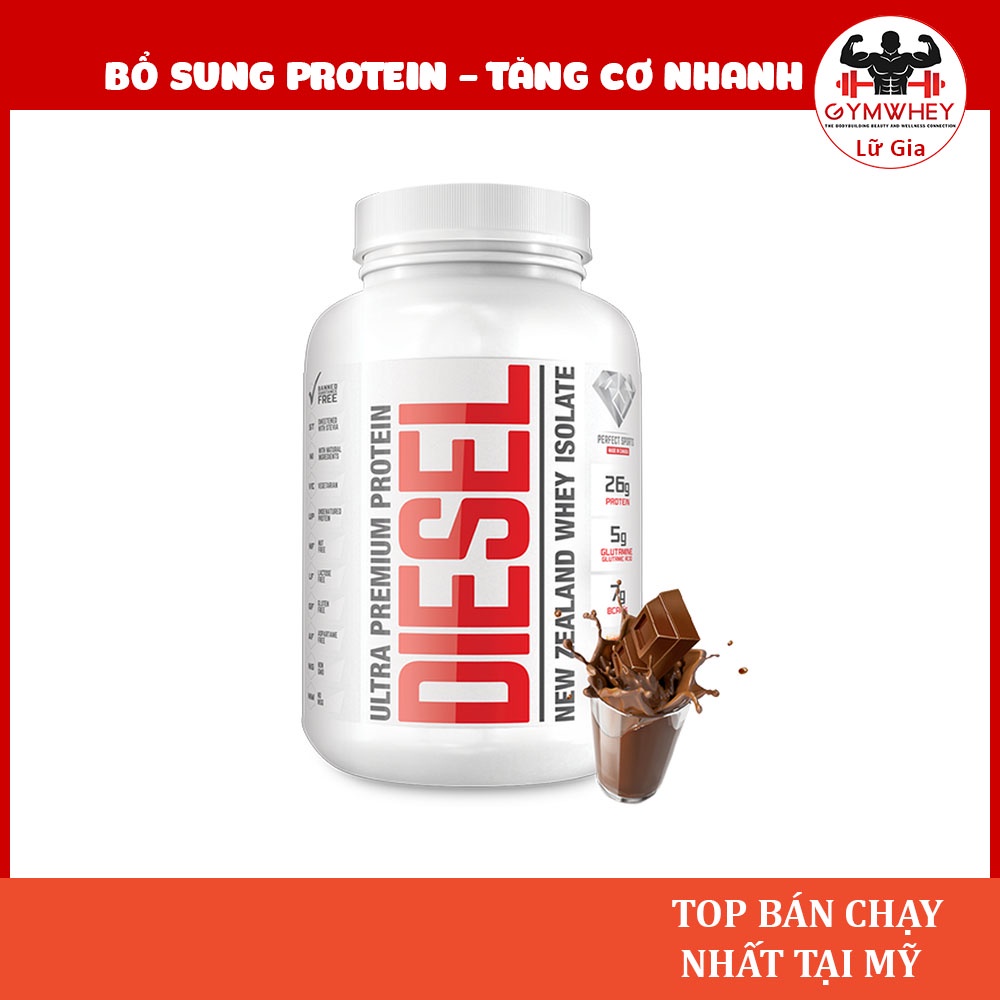 Diesel New Zealand Whey Isolate 2Lbs Sữa Dinh Dưỡng Tăng Cơ Nhanh Cho ...