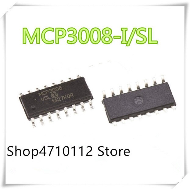 Mới 1 CÁI / lô MCP3008-I / SL MCP3008ISL MCP3008 SOP-16 IC | Shopee Việt Nam