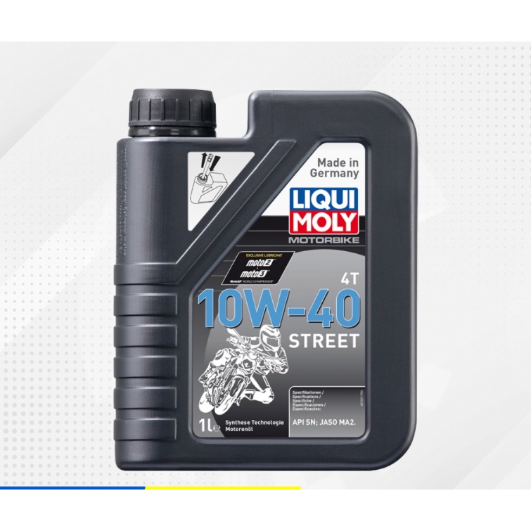 Dầu nhớt Liqui Moly Street 10w40 1L | Shopee Việt Nam