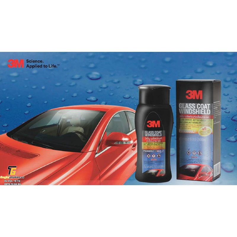 Dung dịch đậm đặc chống bám nước mưa trên kính lái, gương chiếu hậu Ô ...