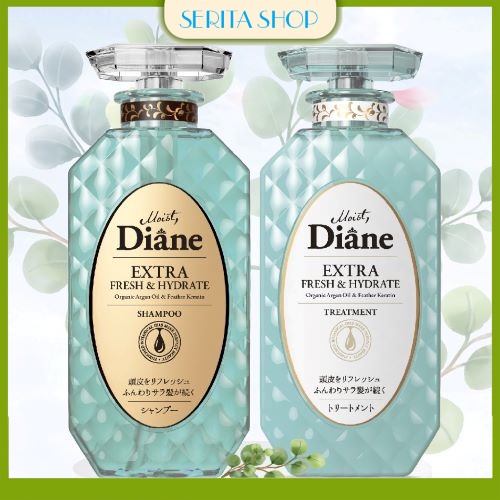 (Date 2028) Dầu Gội Kiềm Dầu MOIST DIANE Tinh Dầu Cao Cấp Nhật Bản ...