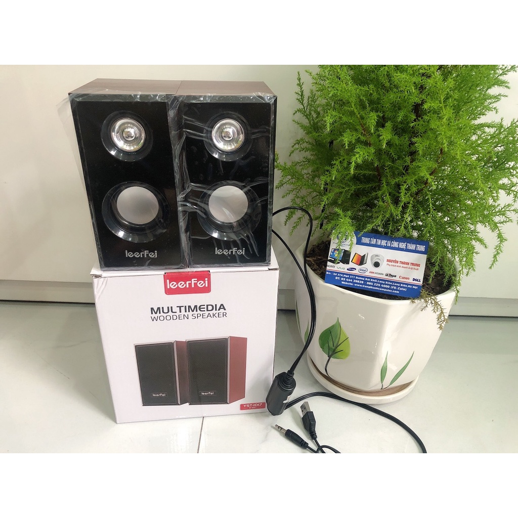 Loa mini LeerFei YST-1046, loa máy tính giá rẻ | Shopee Việt Nam