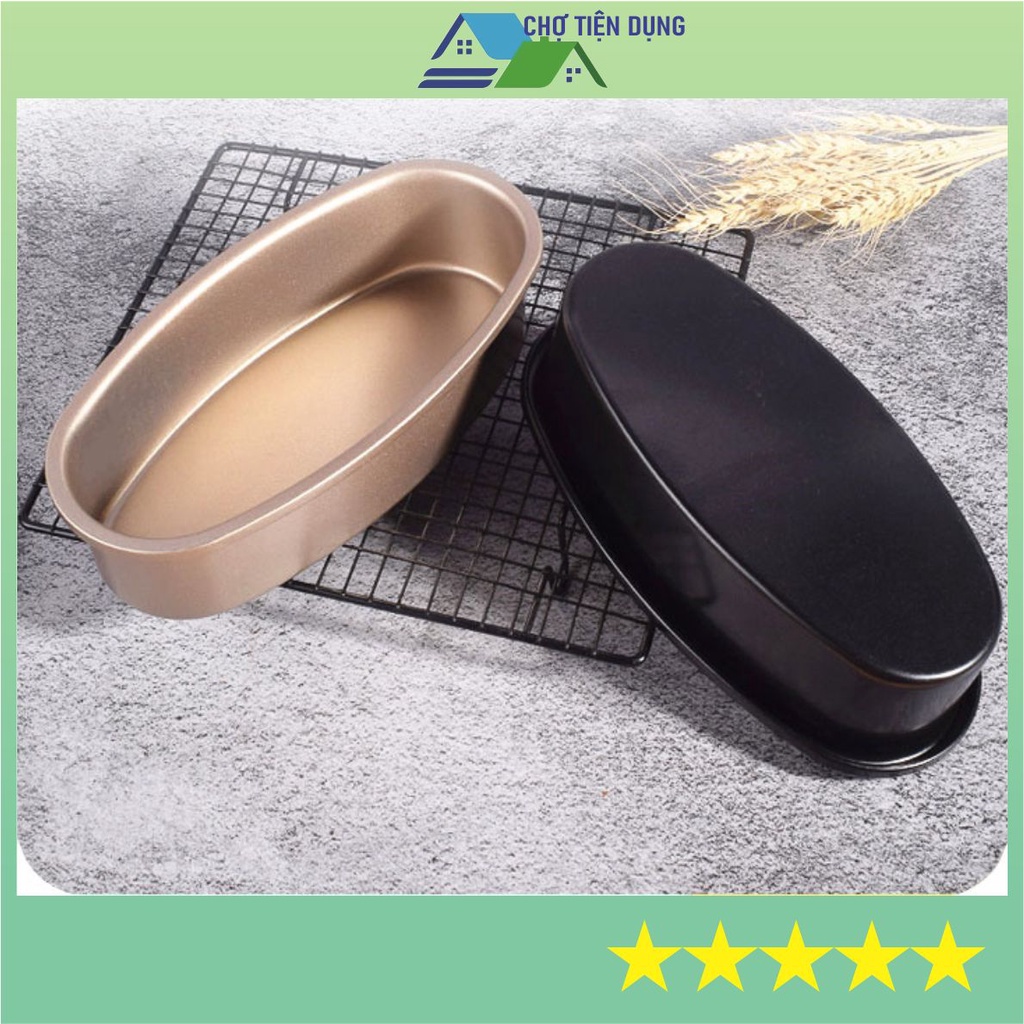 Khuôn bánh mỳ hoa cúc Brioche chống dính Khuôn hình Oval nhôm đúc tỏa ...